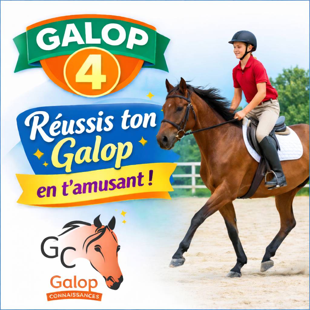 Programme officiel Galop 4 - Galop Connaissances